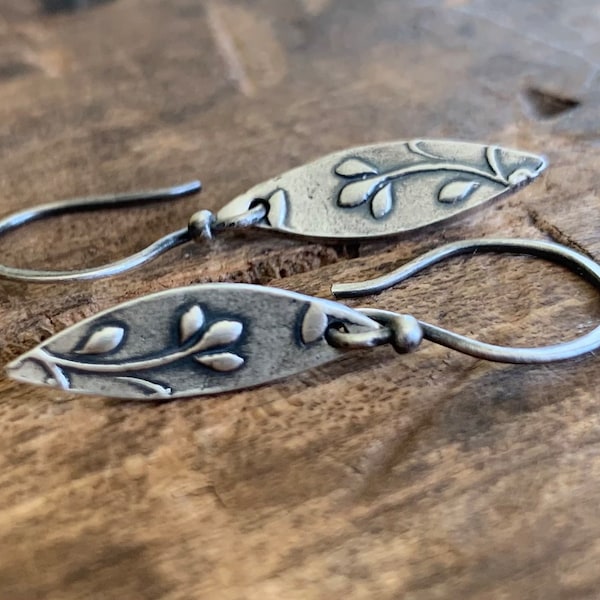 Fine Silver Earrings - Etsy