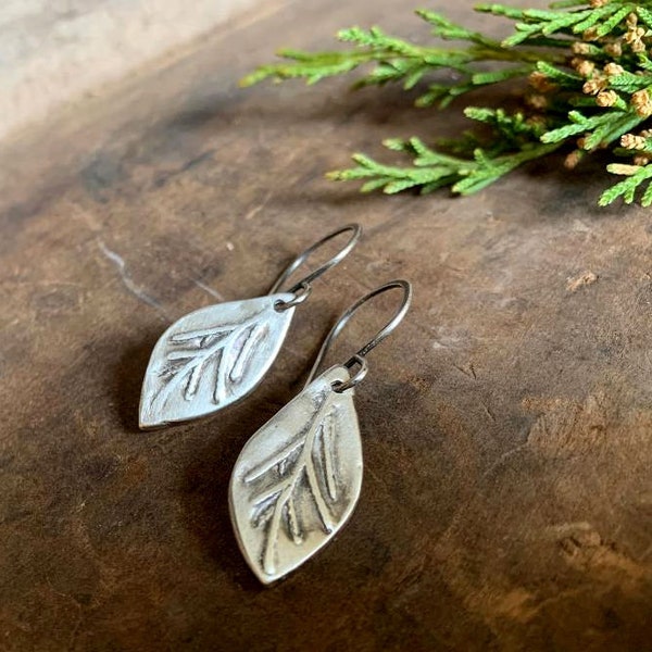 Cedar Silver Earrings - Etsy