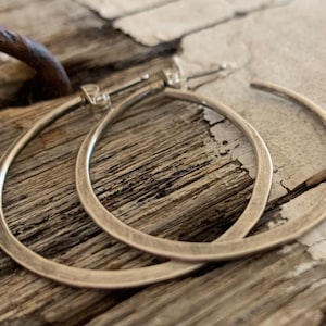 Thick Gauge Every Day Hoops With Post - Choice of 7 Sizes/ 4 Finishes ...