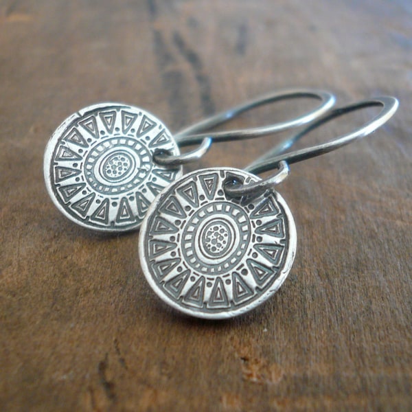 Fine Silver Earrings - Etsy