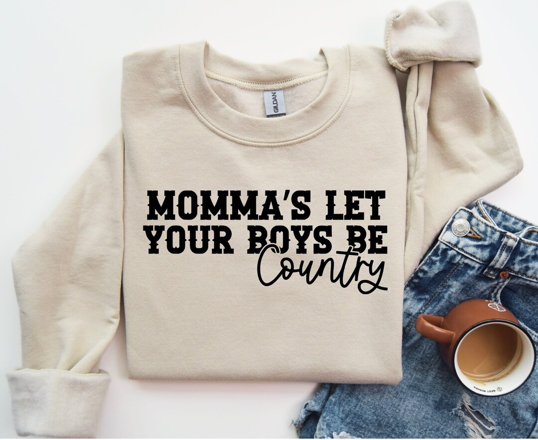Momma Let Your Boys Be Country PNG SVG- Jason Aldean Png- Boy Mom PNG ...