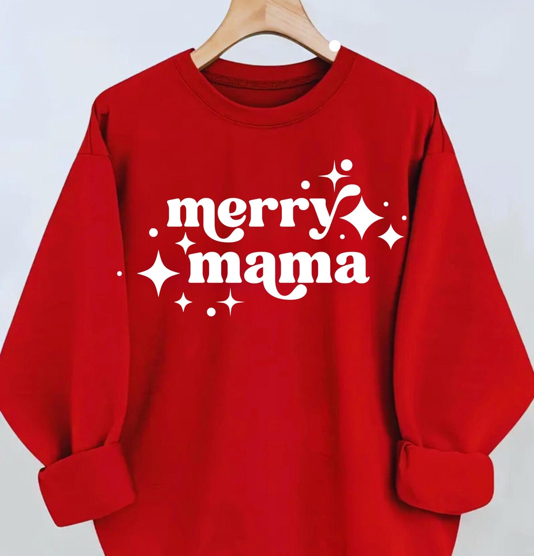 Merry Mama SVG, Merry Mama, Christmas Svg, Christmas Shirt, Custom ...