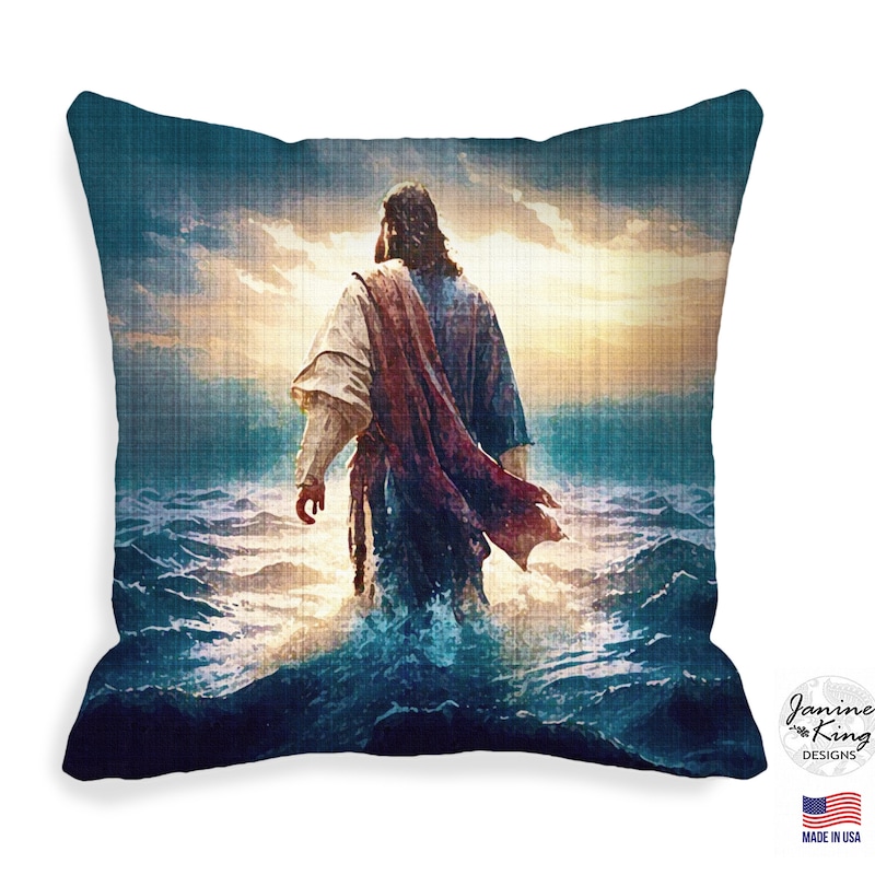 Jesus Pillow - Etsy