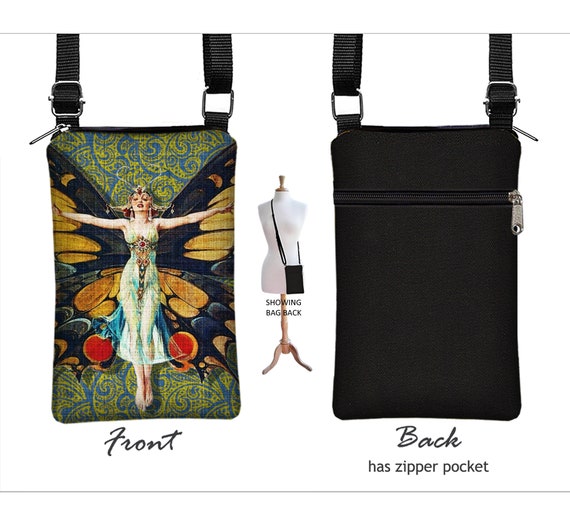 Art Deco Flapper Crossbody Cell Phone Purse Iphone 13 Pro | Etsy
