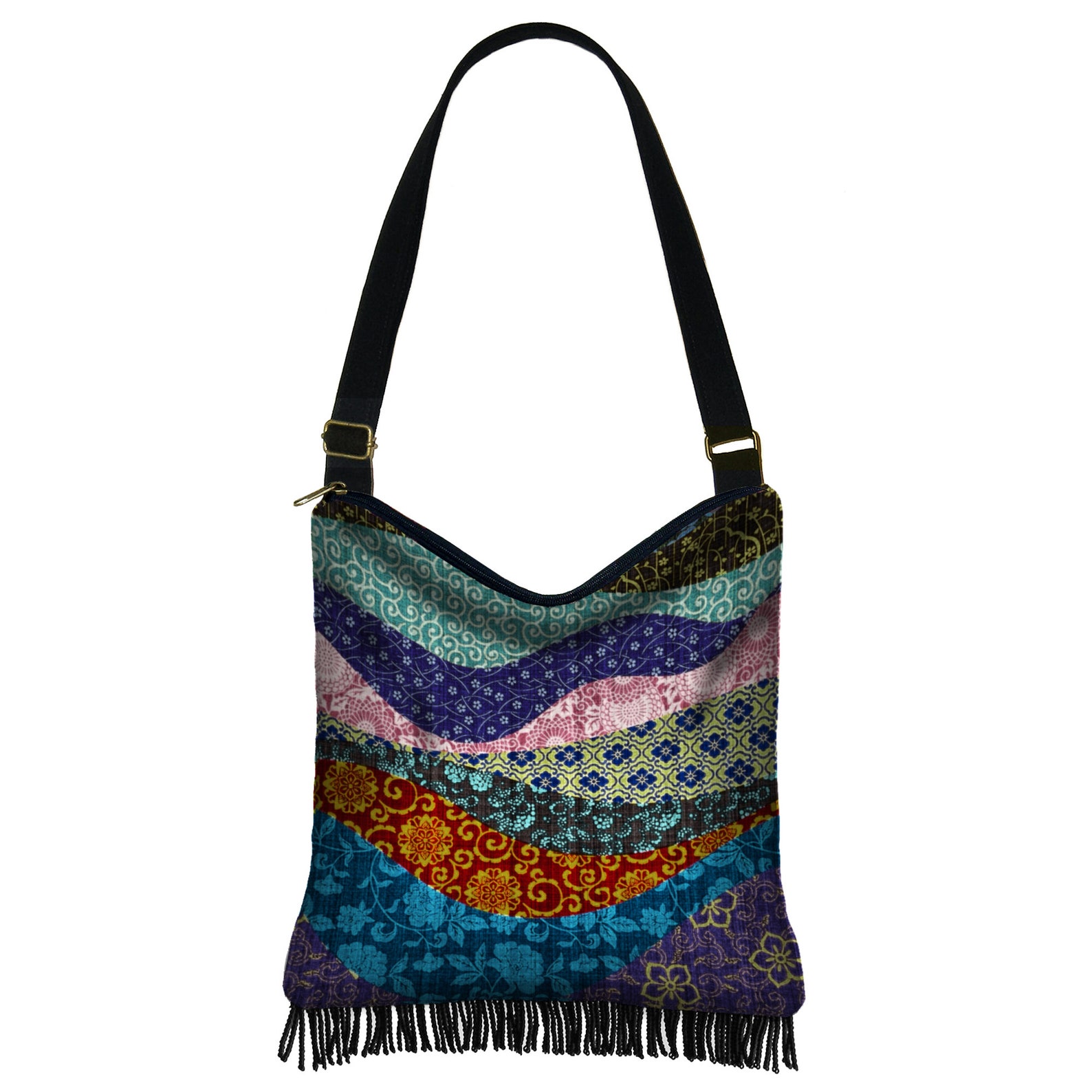 Bohemian Hippie Bag Hobo Purse Crossbody Bag Gyspy Bag - Etsy