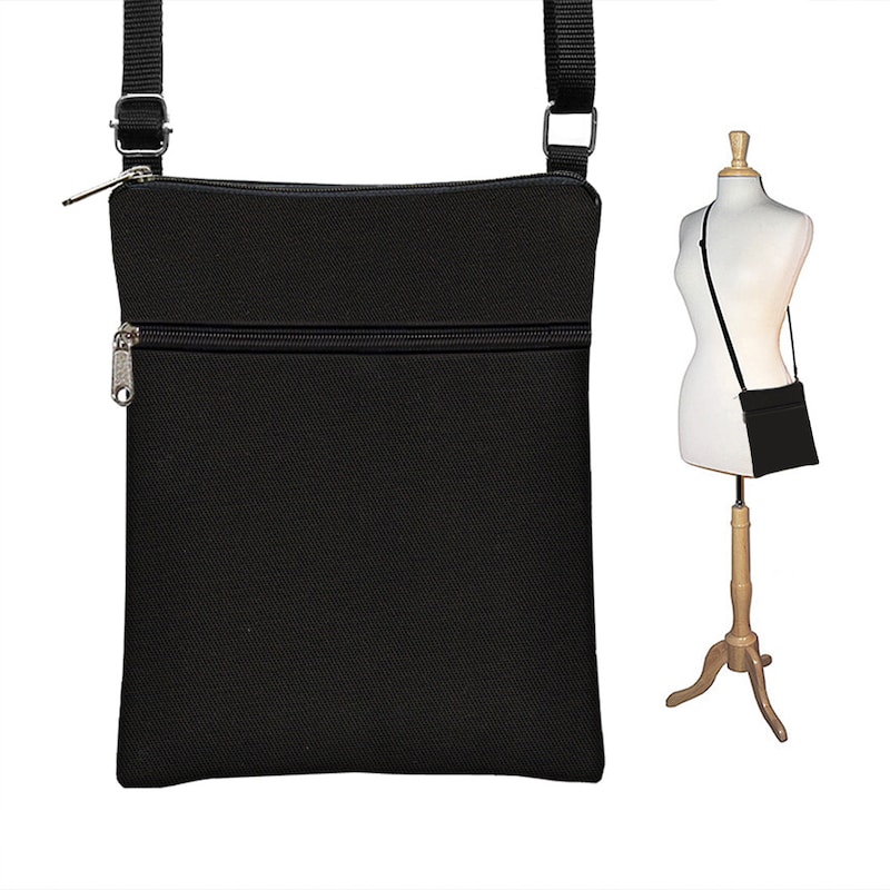 Leather Rfid Cross Body Bag - Etsy