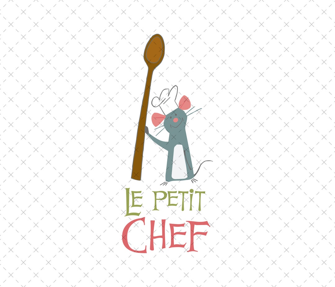 Ratatouille Le Petit Chef, Mouse SVG PNG, Digital File - Etsy