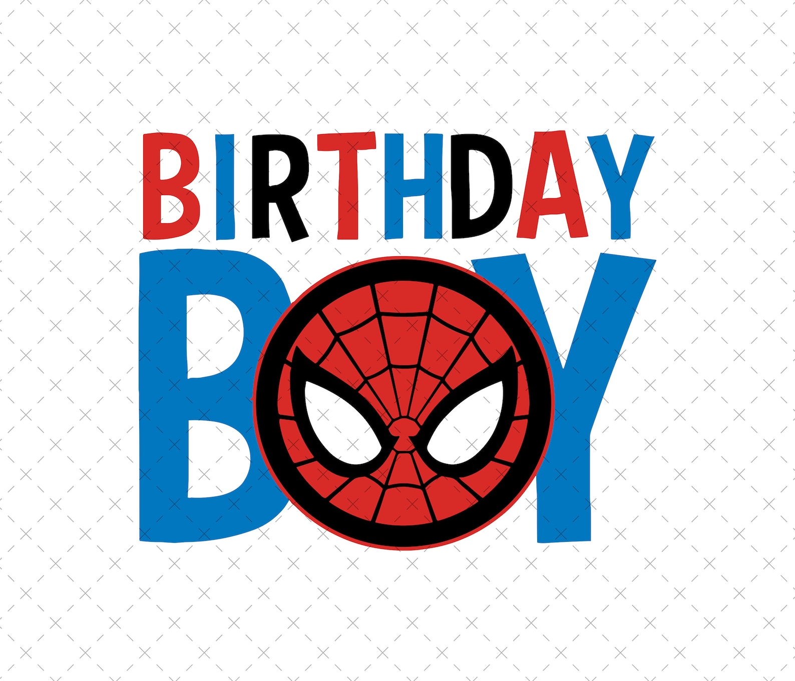 Superhero Birthday Boy SVG, PNG Clipart (digital Download) - Etsy