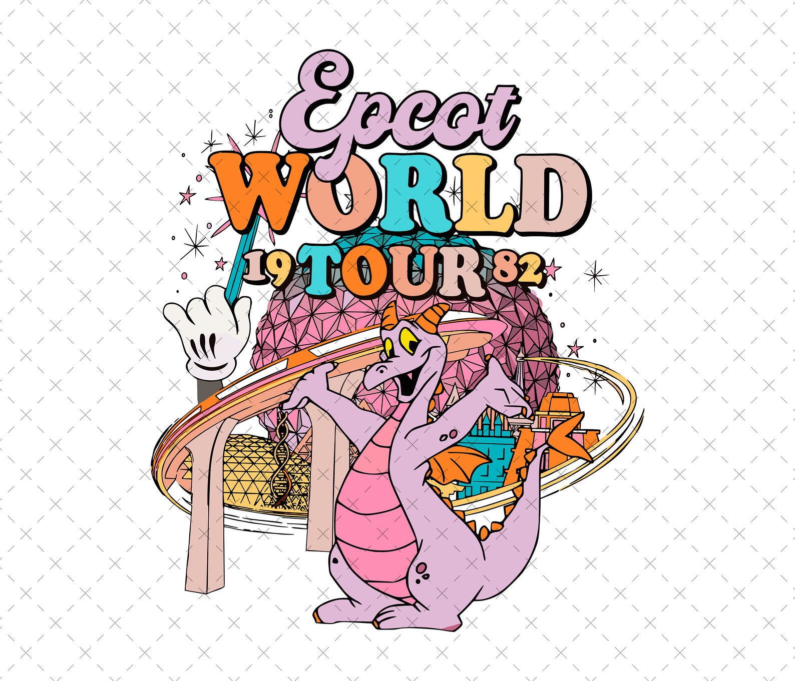 Figment Epcot Png - Svg, Figment Png, Retro Figment Png, Figment the ...