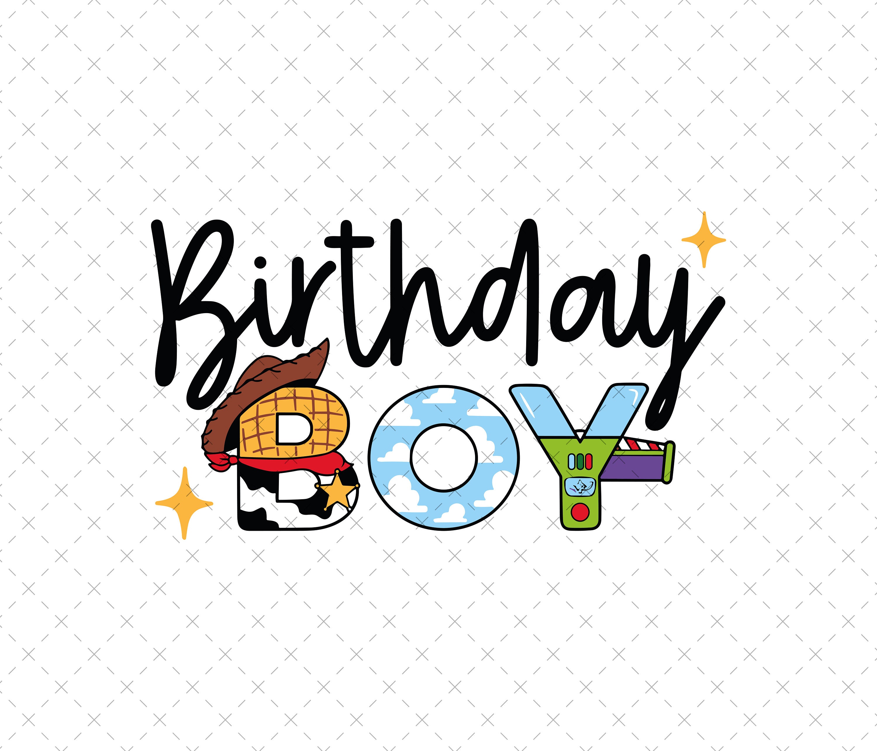 Birthday Boy Svg,toy Story Birthday, Toy Story Birthday Boy, Sheriff ...