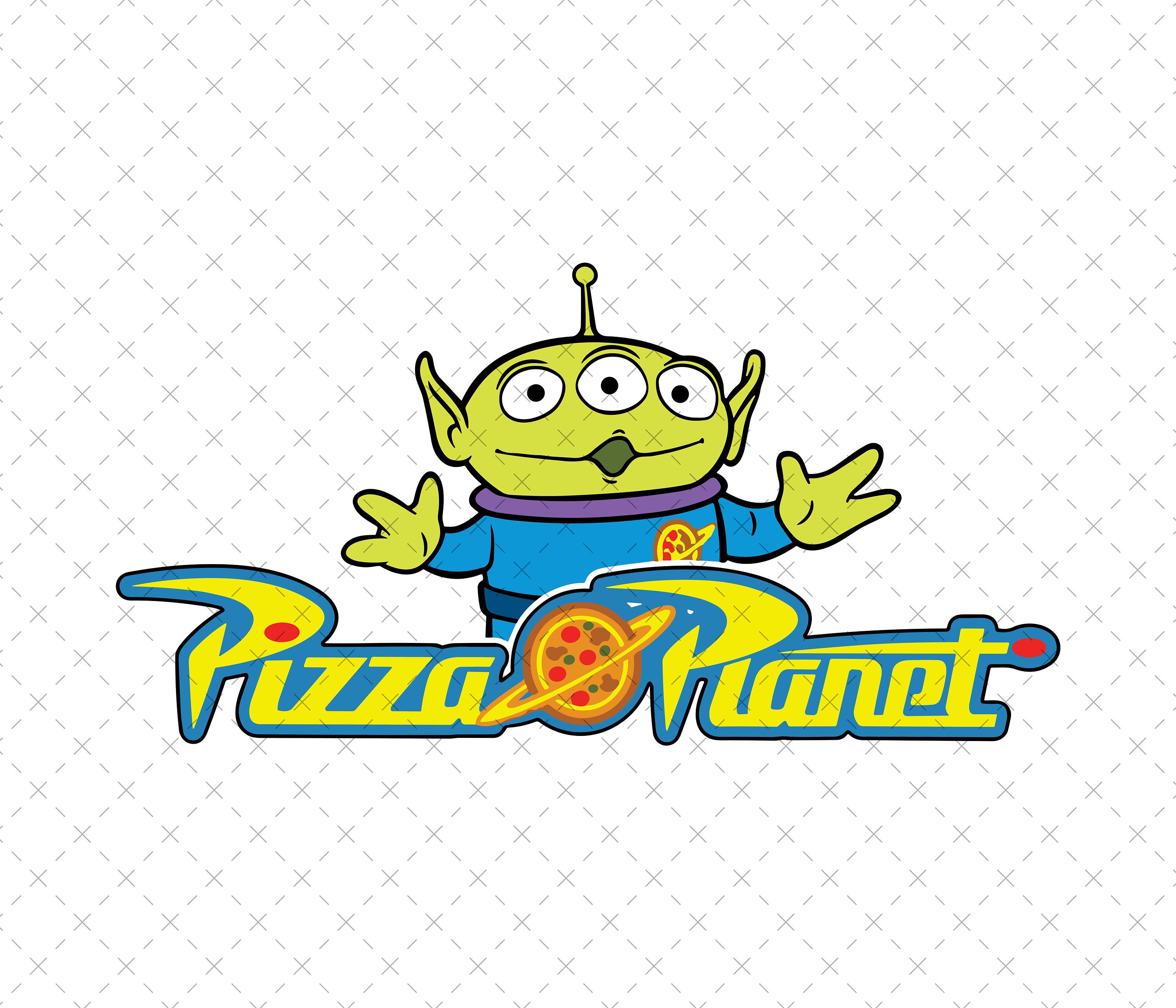 Pizza Planet Png, Pizza Planet Svg, Aliens Svg Png, Foods and Drinks ...