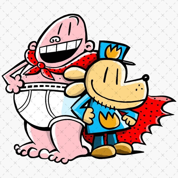 Captain Underpants - Etsy
