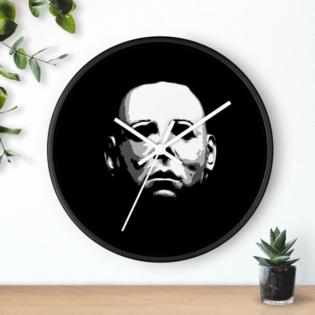 Michael Myers Spooky Horror Wall Clock, Creepy Home Decor, Halloween ...