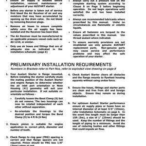 AUSTART ATS63 Air Turbine Starter Maintenance and Repair Manual - Etsy