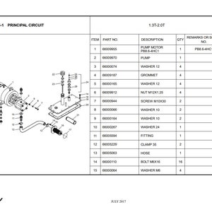 UTILEV 1.3t - 2.0t UT13PTE- UT20PTE 3-wheel Electric Forklift Parts ...