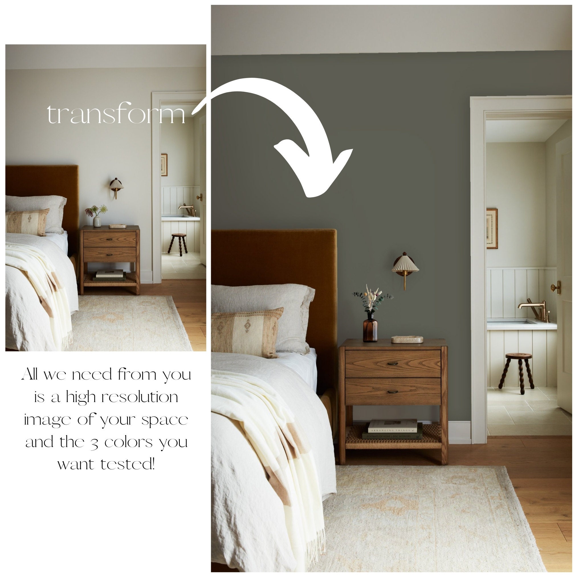 Interior Paint Rendering - Custom Interior Paint Colors Palette ...