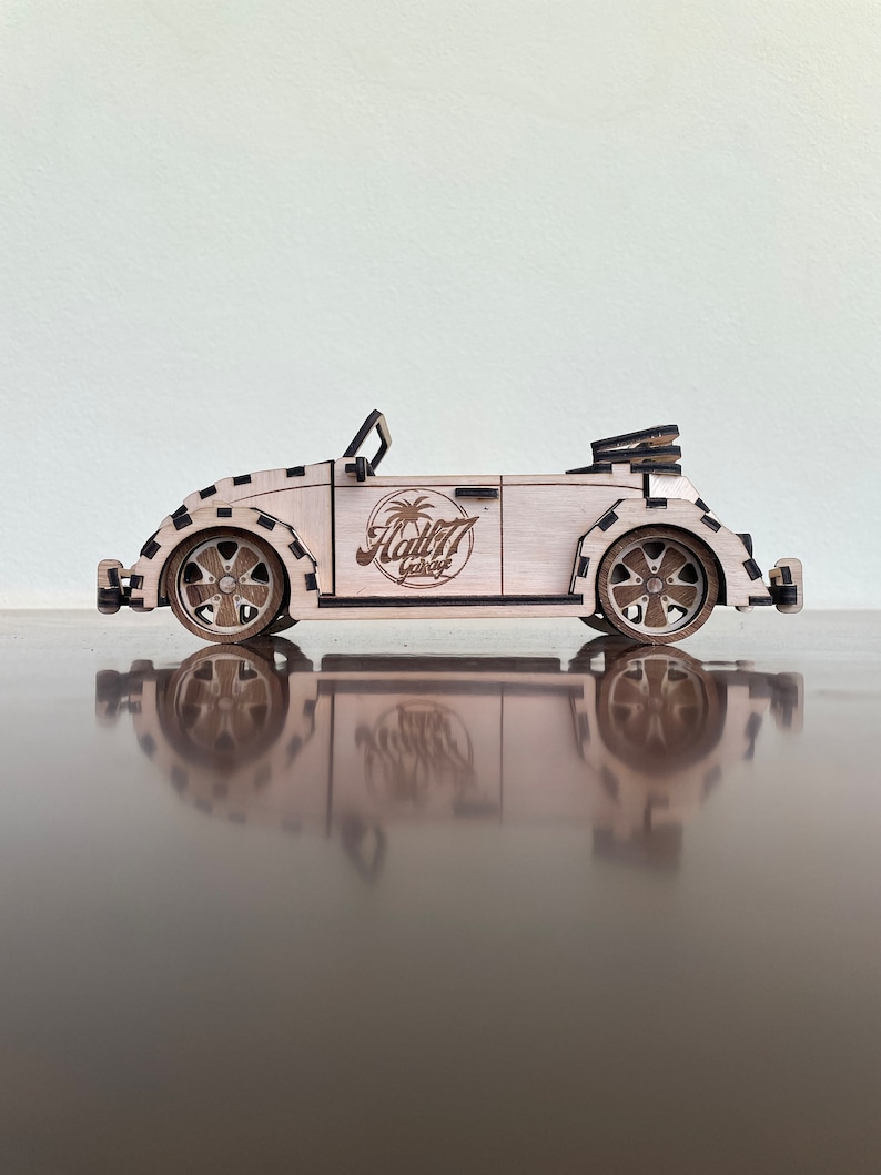 Beetle Cabrio Laserfiles Svg Ai Dxf File for 3 Mm Wood, 4 Designs, Bug ...