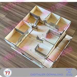 2-storey Pony Stable With House, Kitchen, Beds for Schleich Play ...