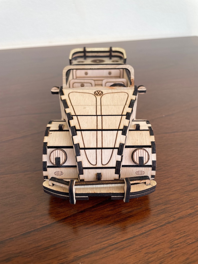 Beetle Cabrio Laserfiles Svg Ai Dxf File for 3 Mm Wood, 4 Designs, Bug ...
