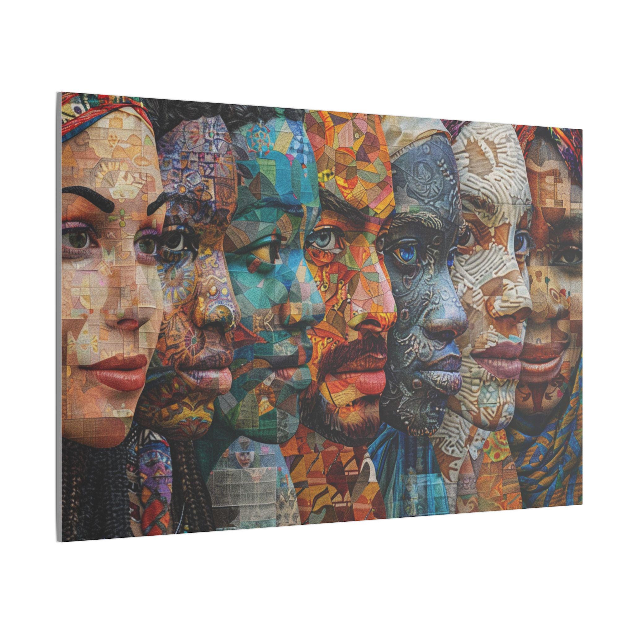 Inspirational Cultural Diversity Canvas Art - Inclusion and Unity ...