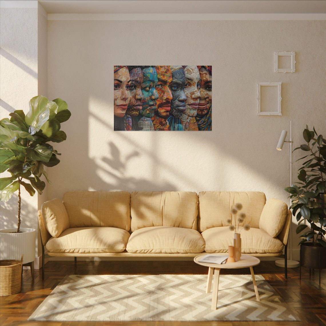 Inspirational Cultural Diversity Canvas Art - Inclusion and Unity ...