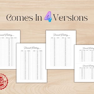 Diamond Painting Tracker Printable, Diamond Painting Art PDF, Diamond ...