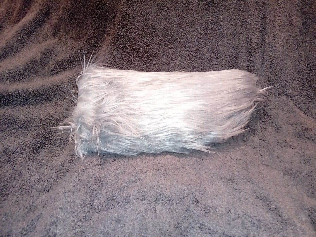 Grey Medium Length Fursuit Tail - Etsy
