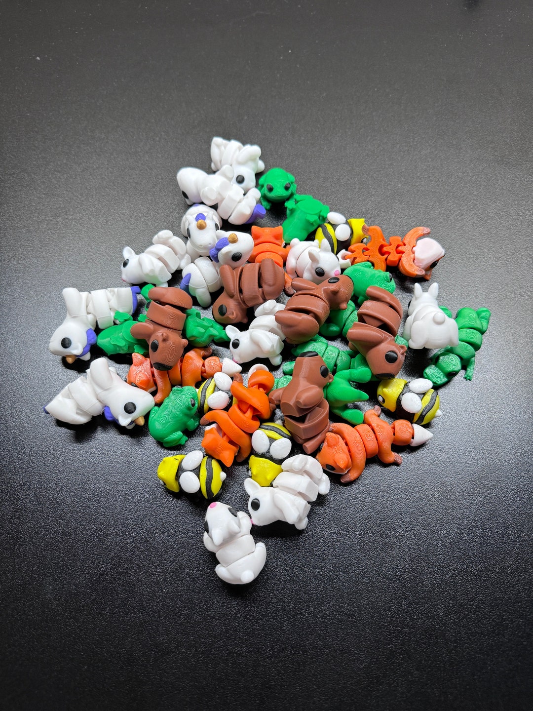 3D Printed Toy Animals - Etsy