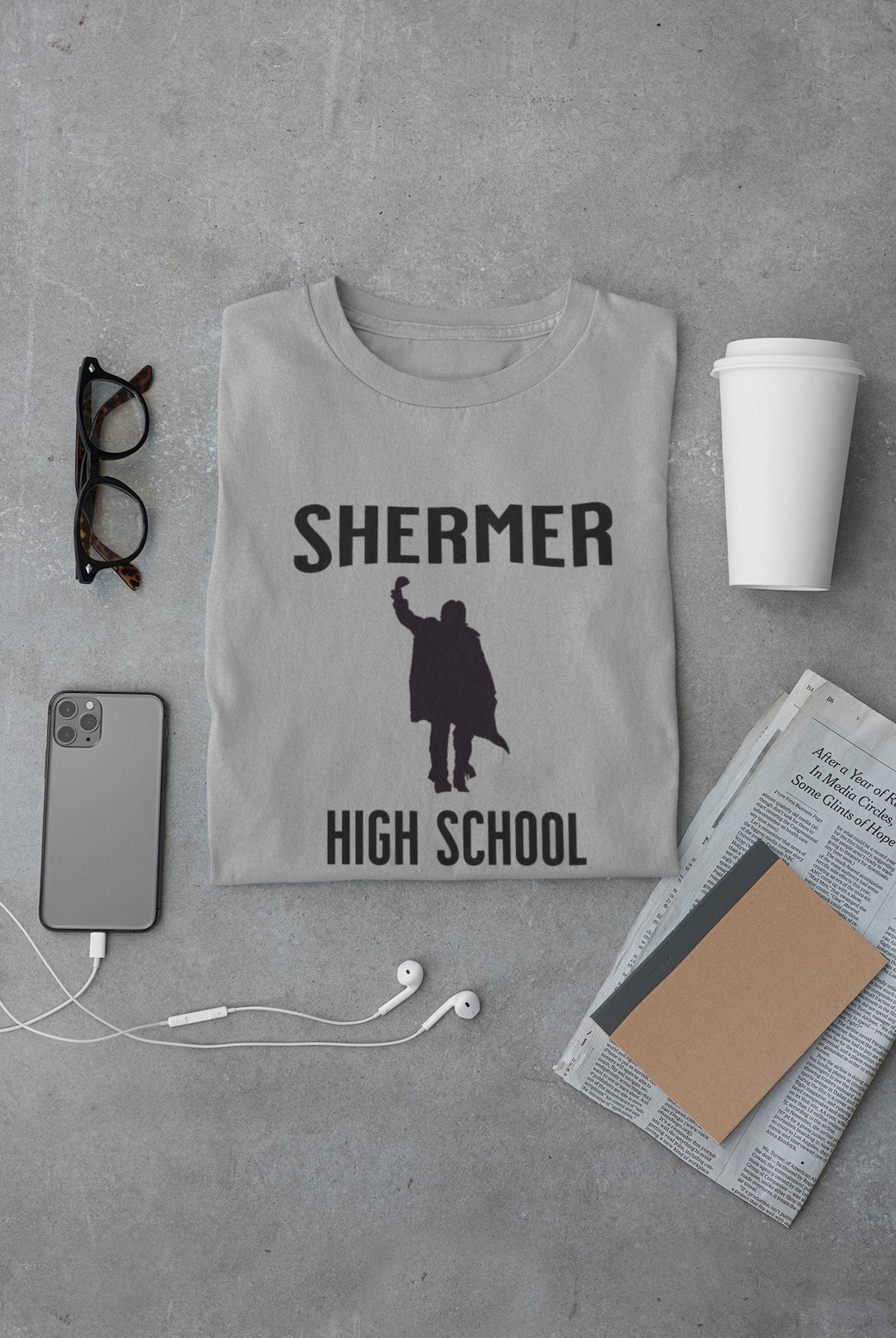 Shermer High School Tshirt, Fun Tshirt, Funny Tshirt, Xmas Gift, Gift ...