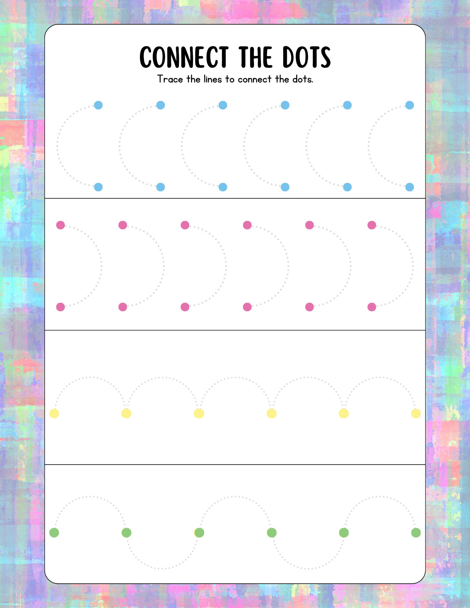 Teacher Printable, Connect the Dots, Student Tracing, Teacher, Kids ...