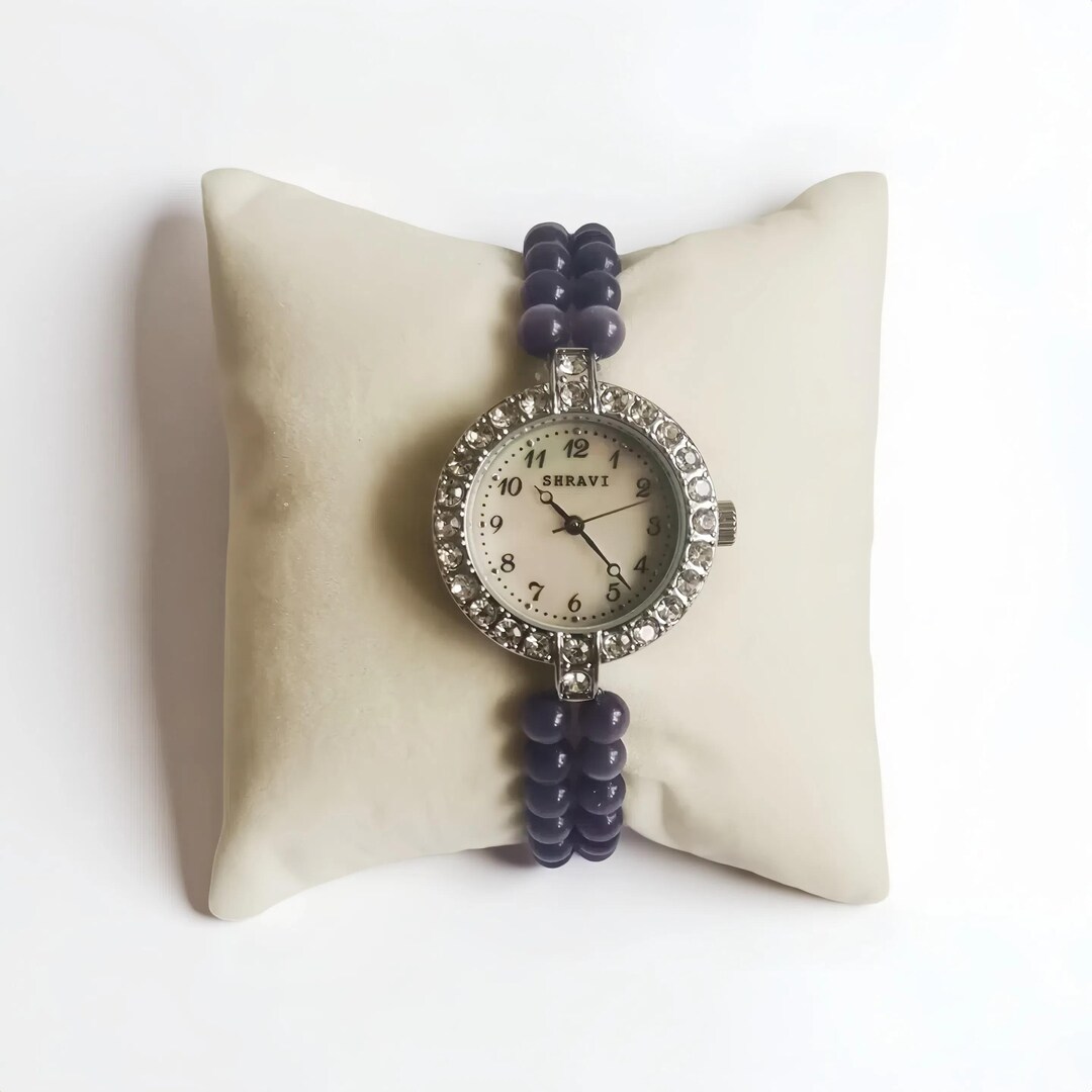 DIY Watch Bracelet Kit – Beaded Watch Face & Colorful Beads for Jewelry ...