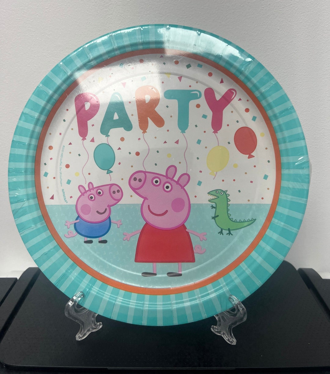 Peppa Pig Dinner Party Plate 8ct - Etsy