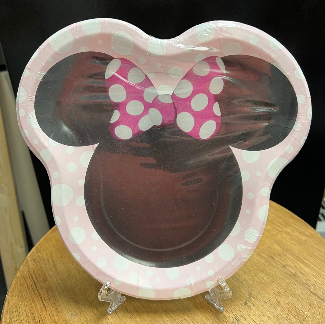 Minnie Mouse Dinner Party Plate 8ct - Etsy