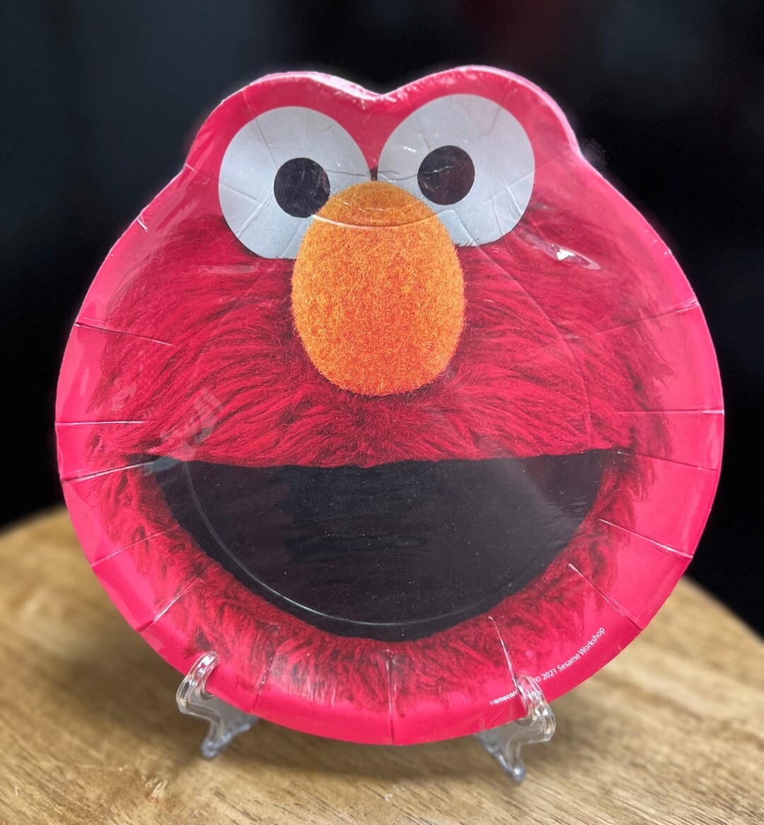Elmo Dessert Plate 8ct - Etsy