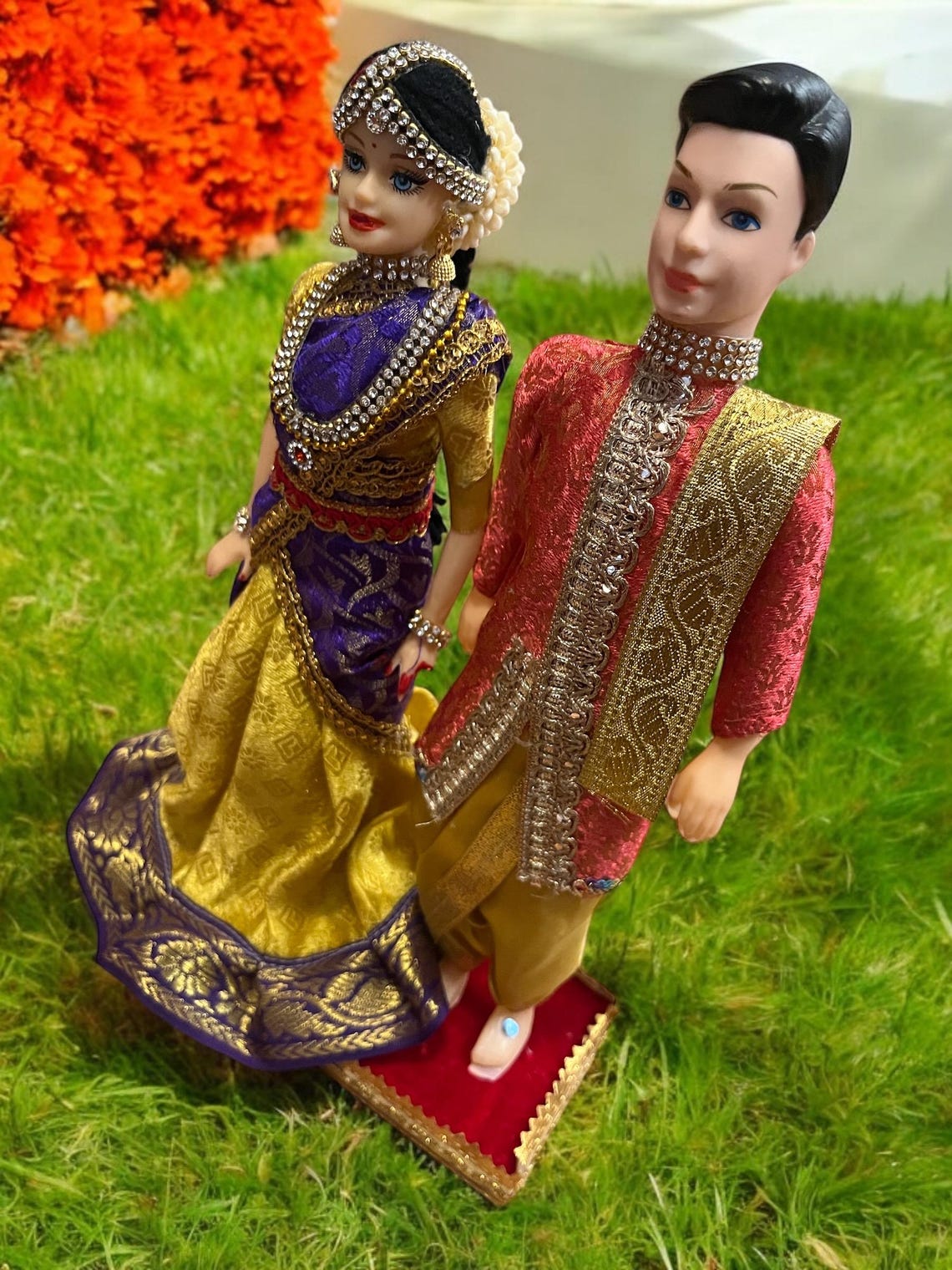 Bride and Groom Dolls - Etsy