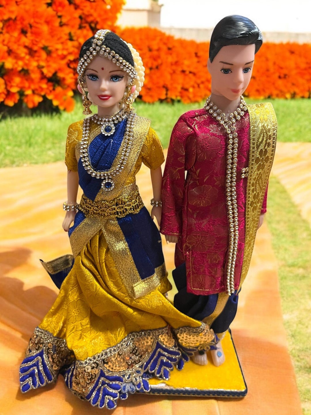 Bride and Groom Dolls - Etsy