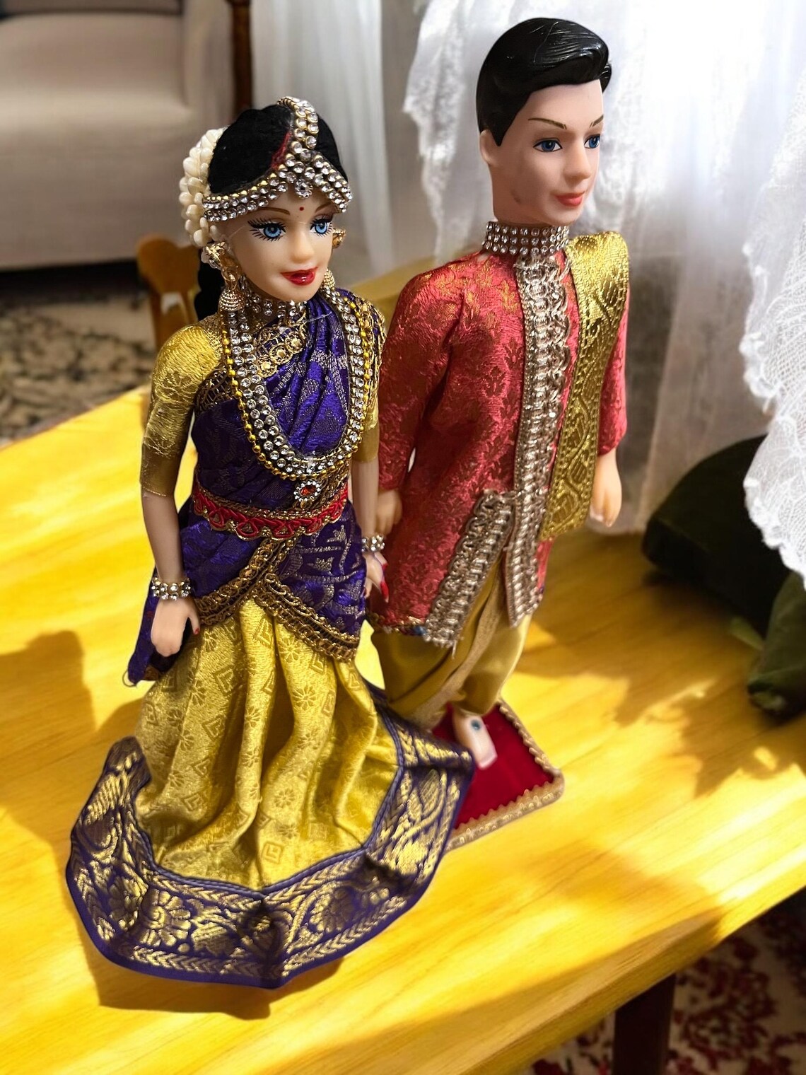 Bride and Groom Dolls - Etsy
