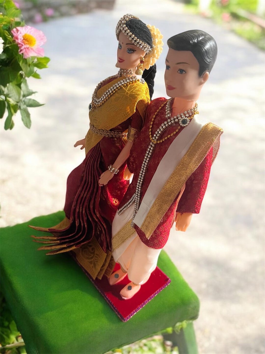 Traditional Bride and Groom Dolls - Etsy