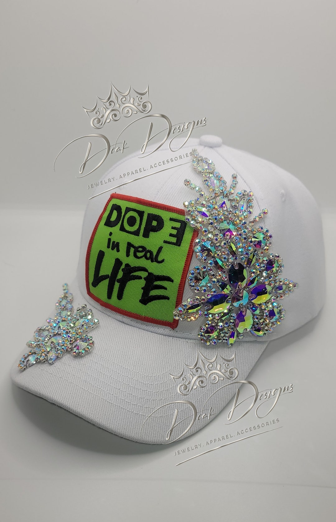 Dope in Real Life Bling Cap - Etsy