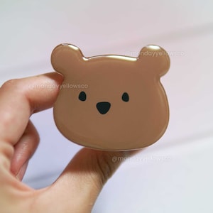 Adorable Bear Teddy Phone Grip - Cute Griptok Charm Mount Stand - Etsy
