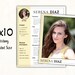 Actors Resume Template for Auditions Editable in Canva CV Professional ...