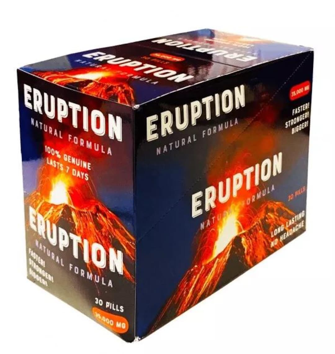 Eruption Male Enhancer Great Seller on Ebay Now on Etsy Much Cheaper ...