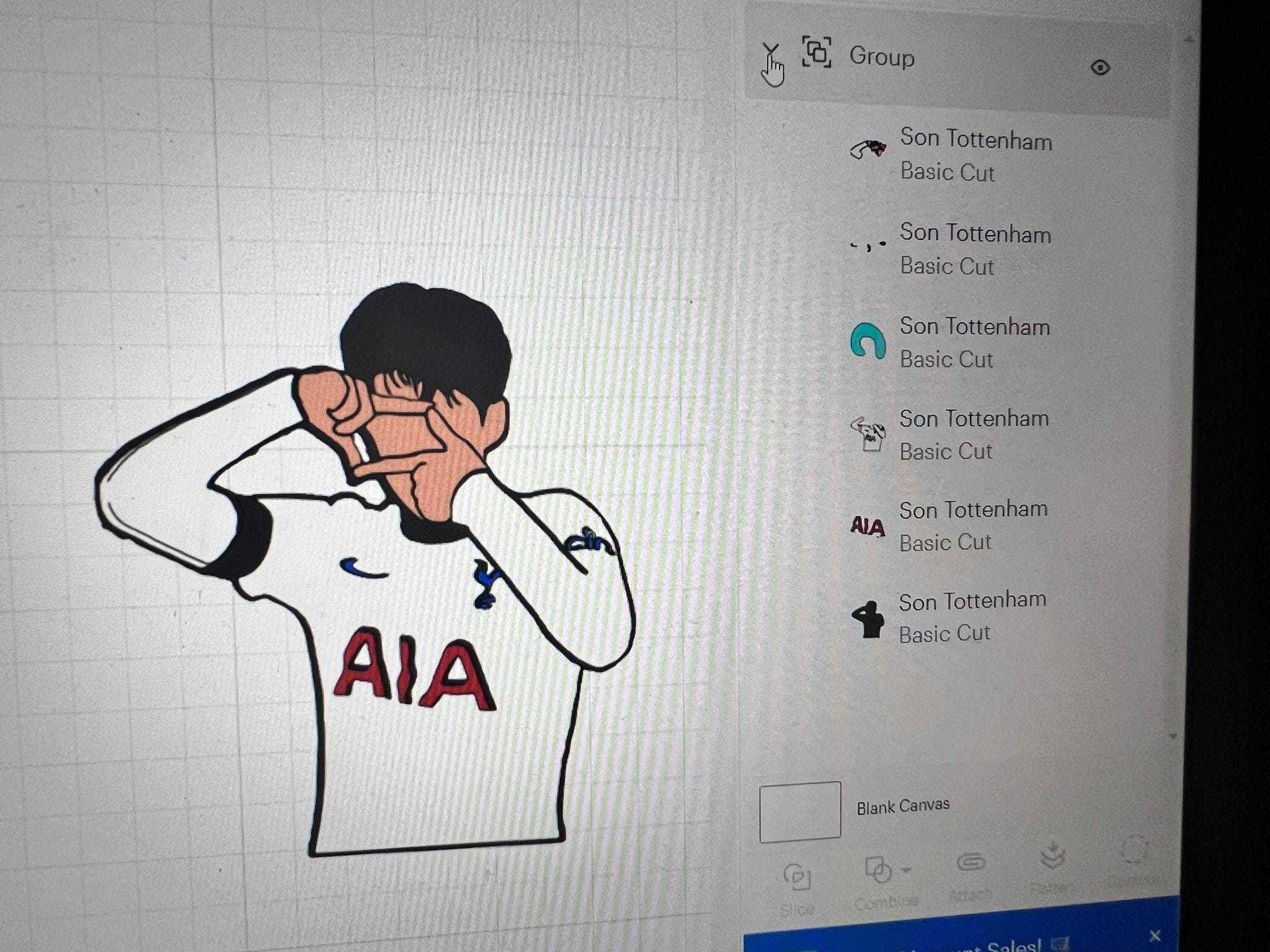 Son Tottenham Digital SVG File - Etsy
