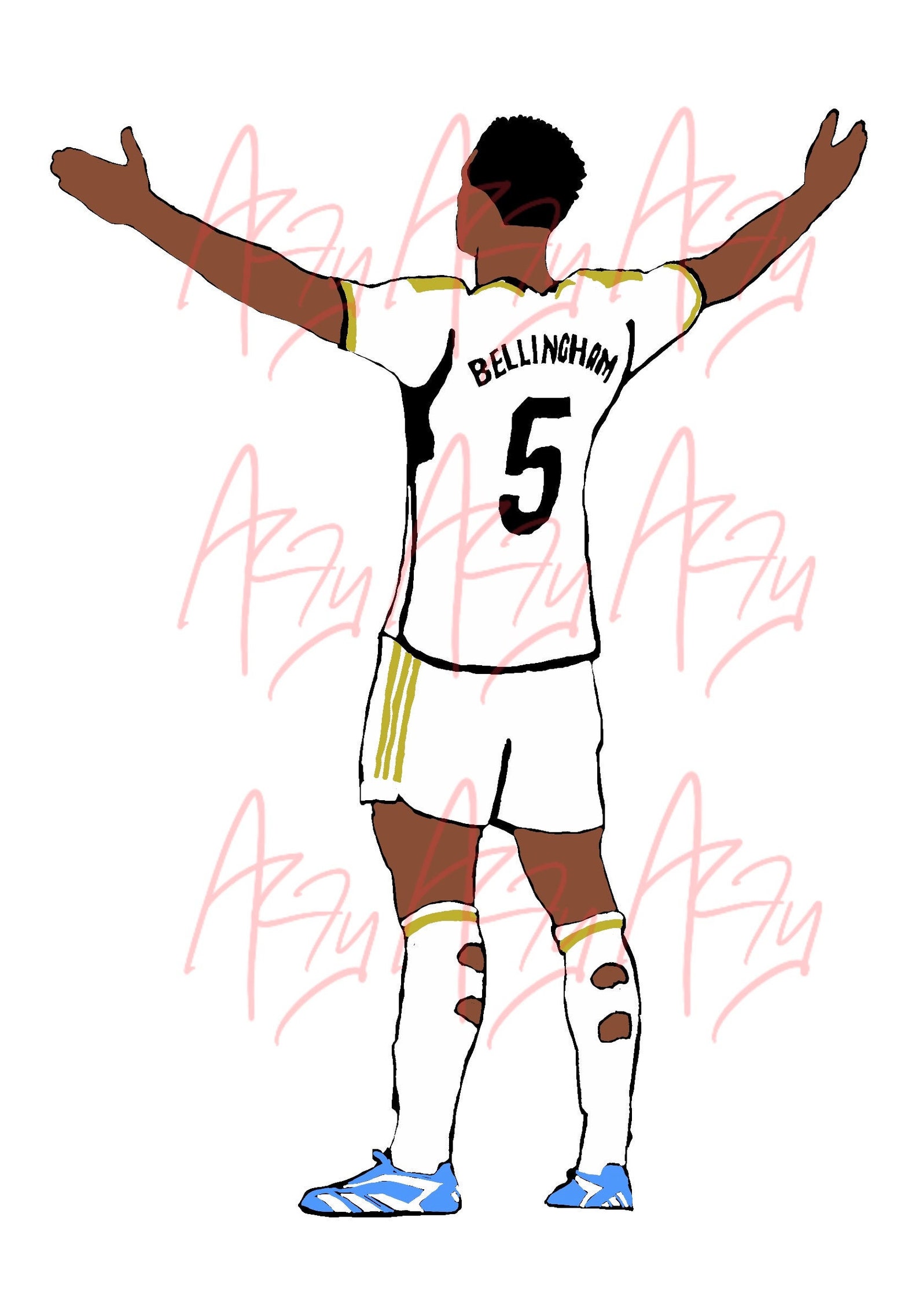 Jude Bellingham Digital SVG File - Etsy