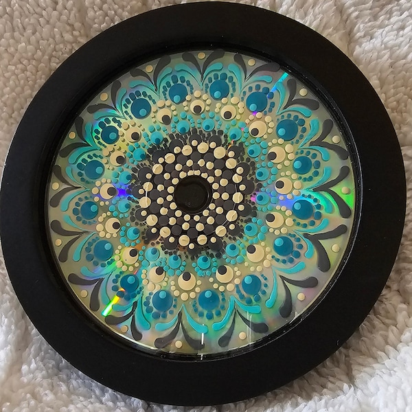 Painted Cd - Etsy