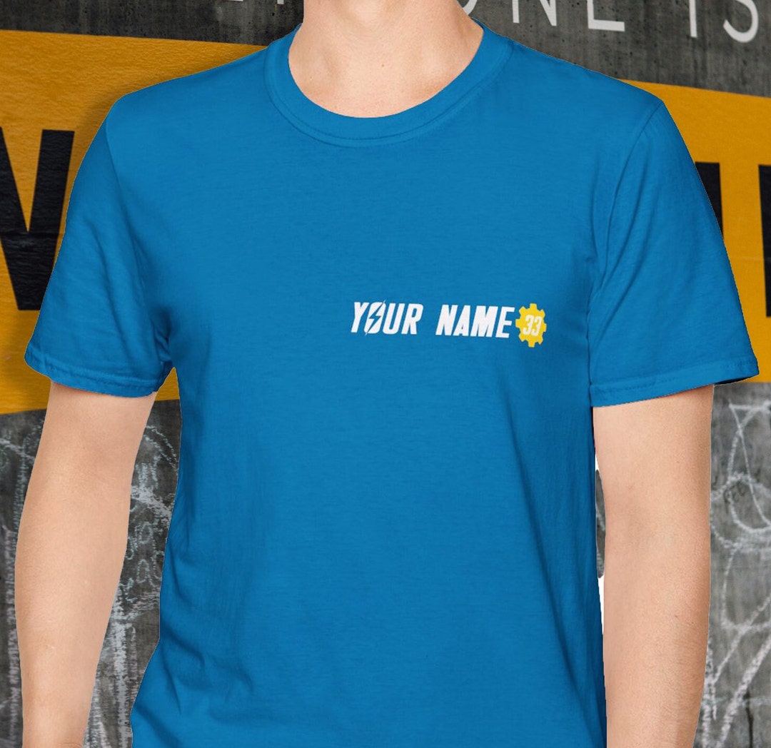 Fallout Custom Shirt, Fallout T-shirt, Fallout Fan Art, Iconic Gaming ...