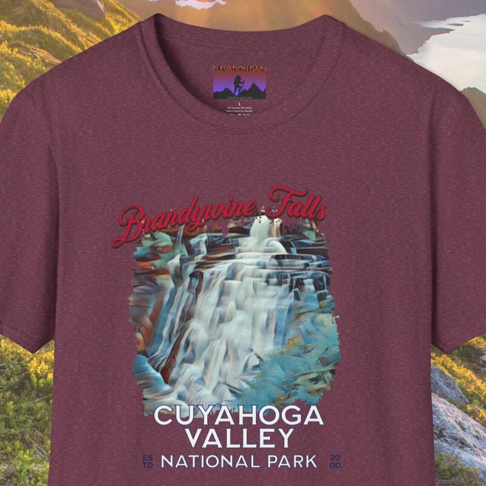 Cuyahoga Valley National Park Shirt, Brandywine Falls Outdoor Adventure ...