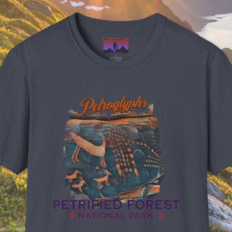 Petrified Forest National Park Shirt, Petroglyphs, Outdoor Adventure ...