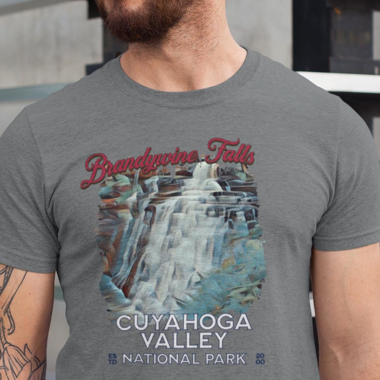 Cuyahoga Valley National Park Shirt, Brandywine Falls Outdoor Adventure ...