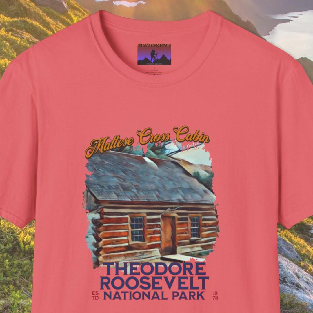 Theodore Roosevelt National Park Shirt, Maltese Cross Cabin Outdoor ...